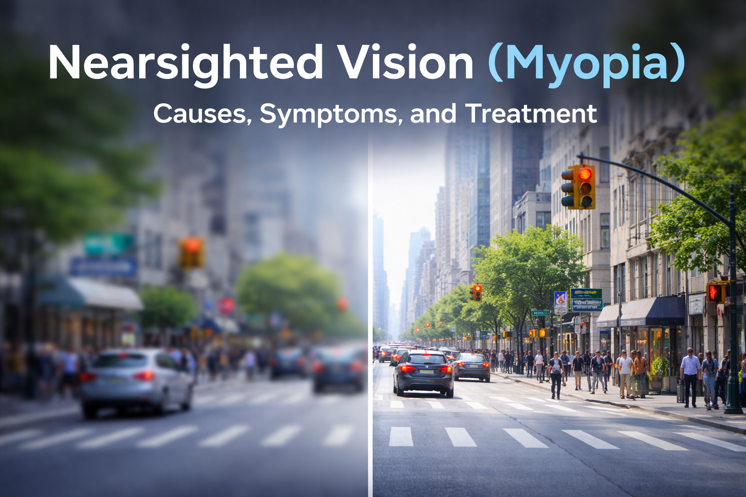 Nearsighted vision (Myopia): Causes, Symptoms, and treatment - Eyeviser